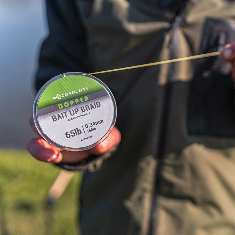 Korum Bopper Bait Up Braid – Invicta Angling