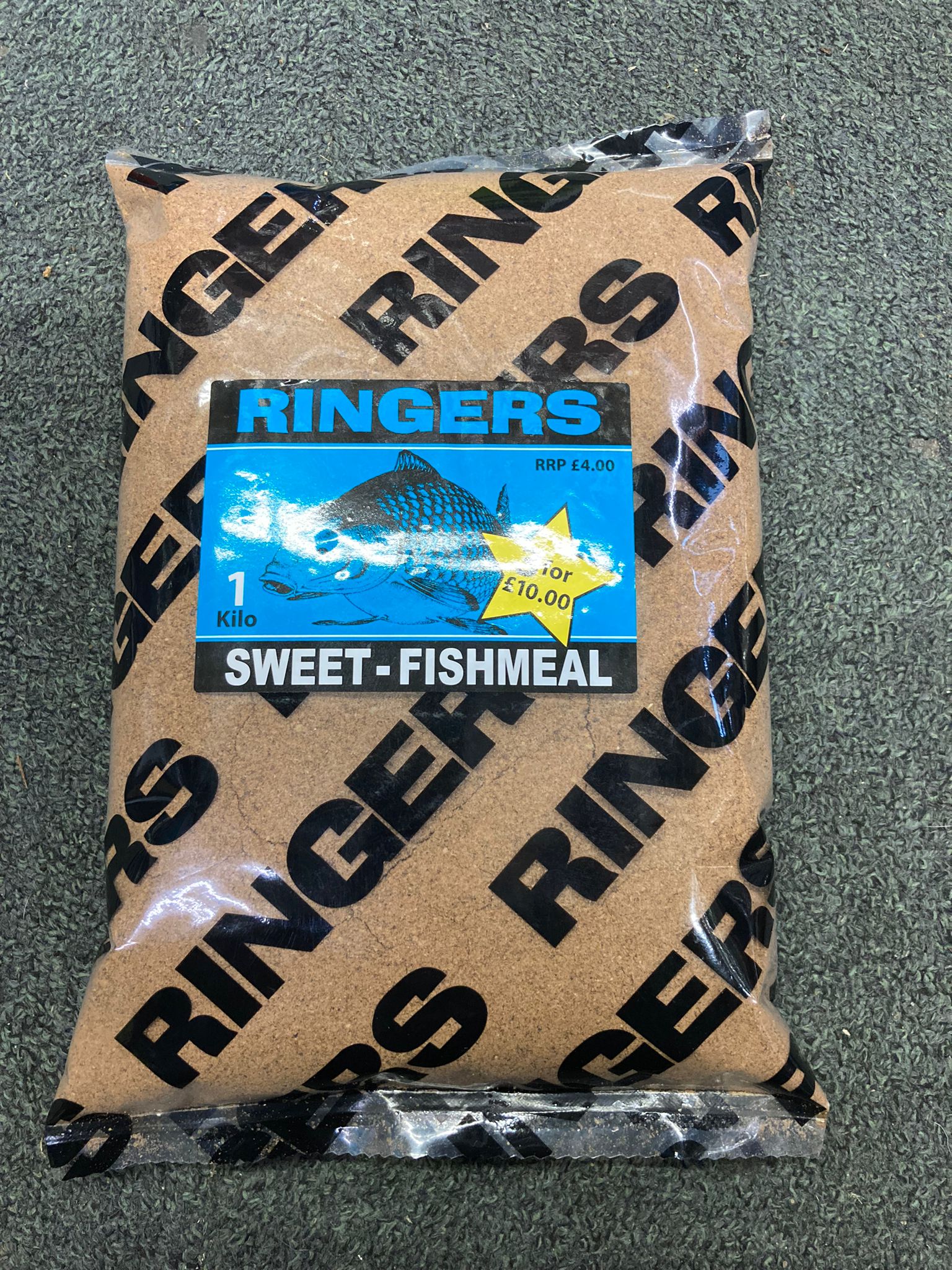 Ringers Sweet Fishmeal Groundbait 1kg – Invicta Angling